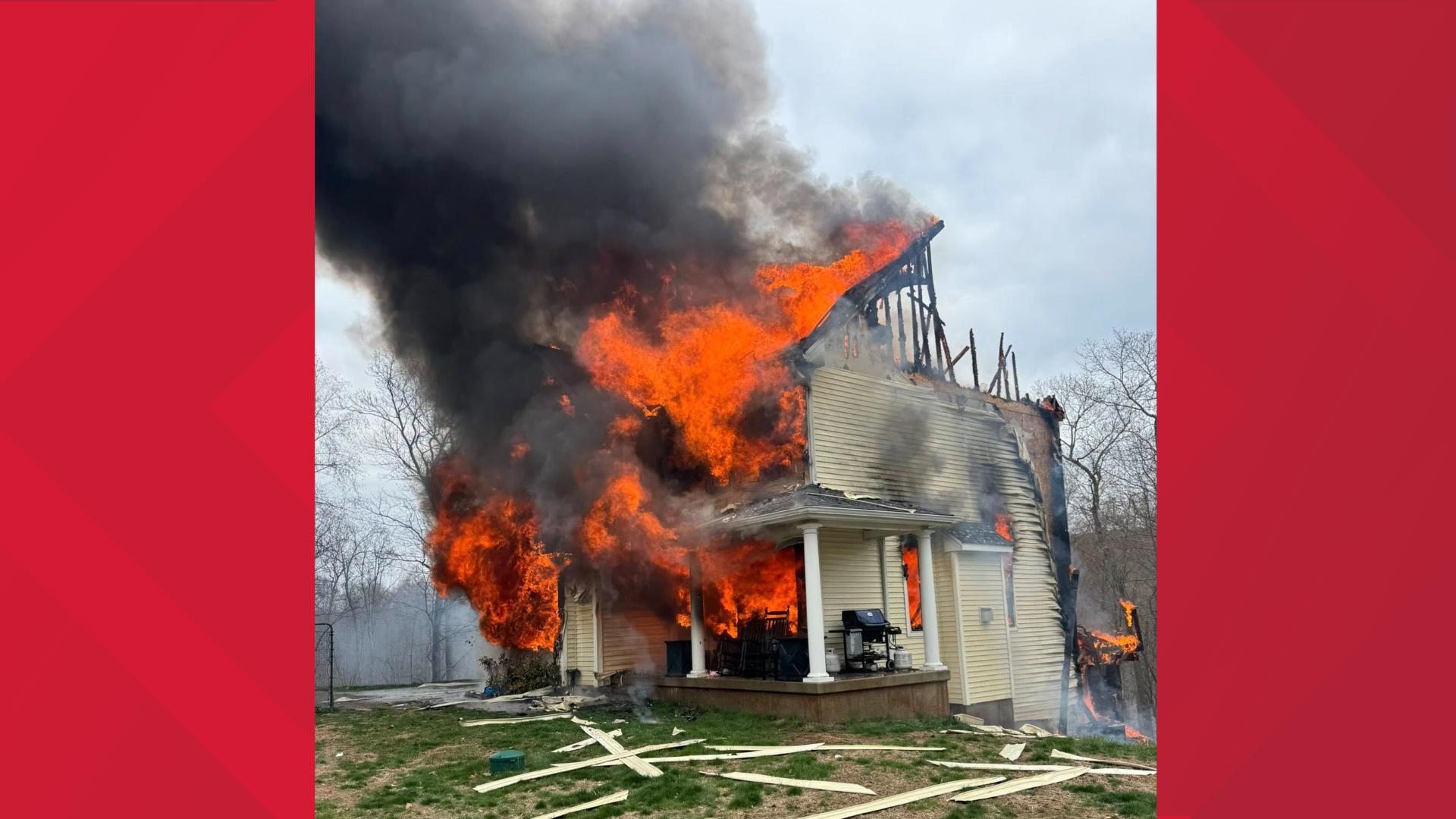 Firefighters respond to Portland, Conn. house fire | fox61.com