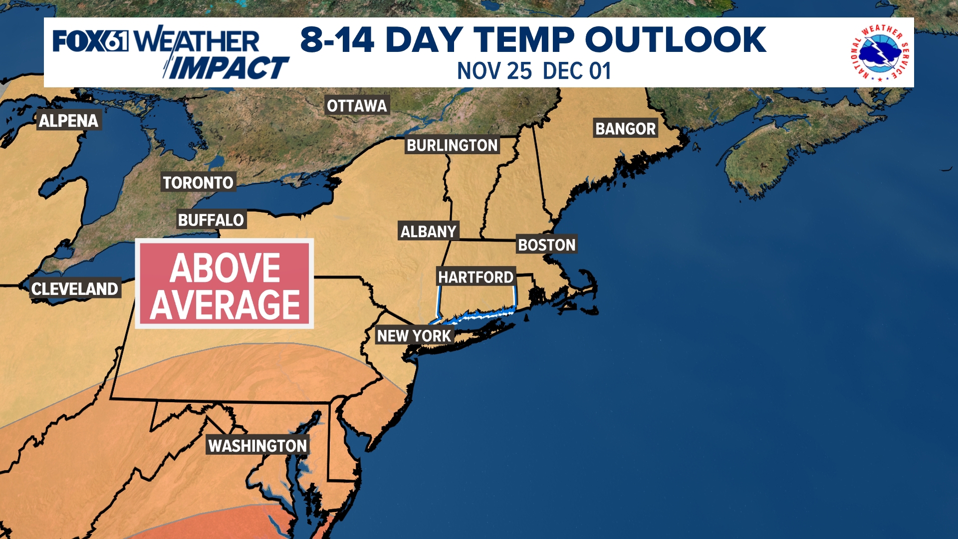 Connecticut's latest weather forecast | fox61.com