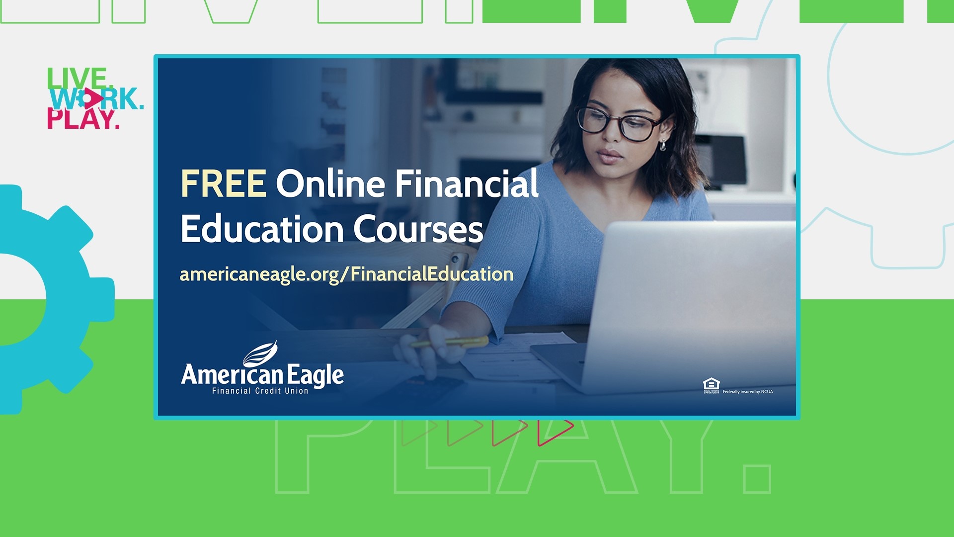 It's financial education awareness month and American Eagle Financial ...