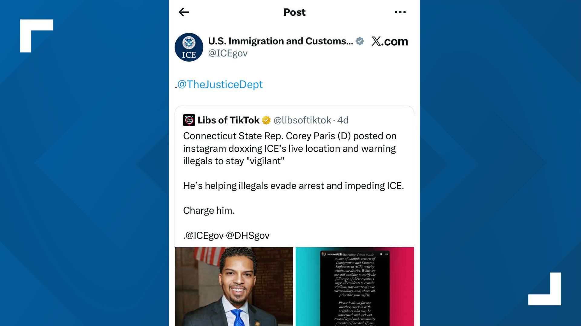 Over 30 Connecticut leaders defend state Rep. Corey Paris after death ...