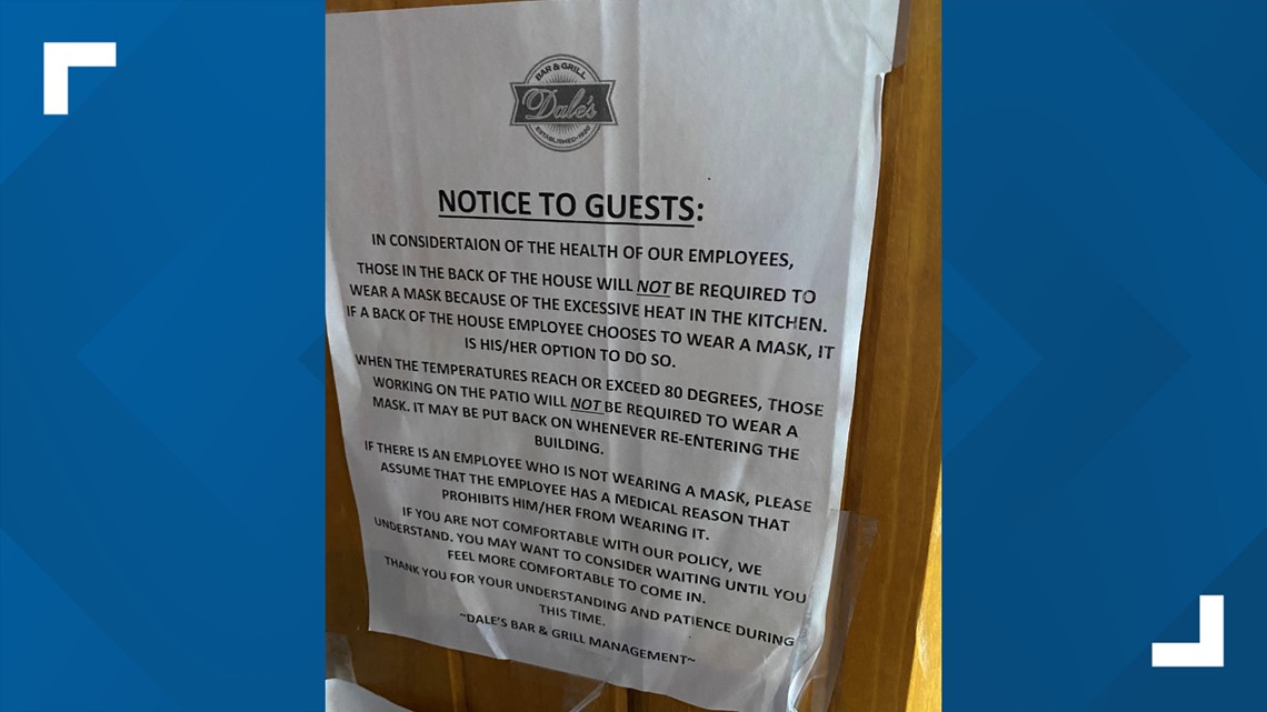 Video shows northwest Ohio bar with employees not wearing masks, no ...