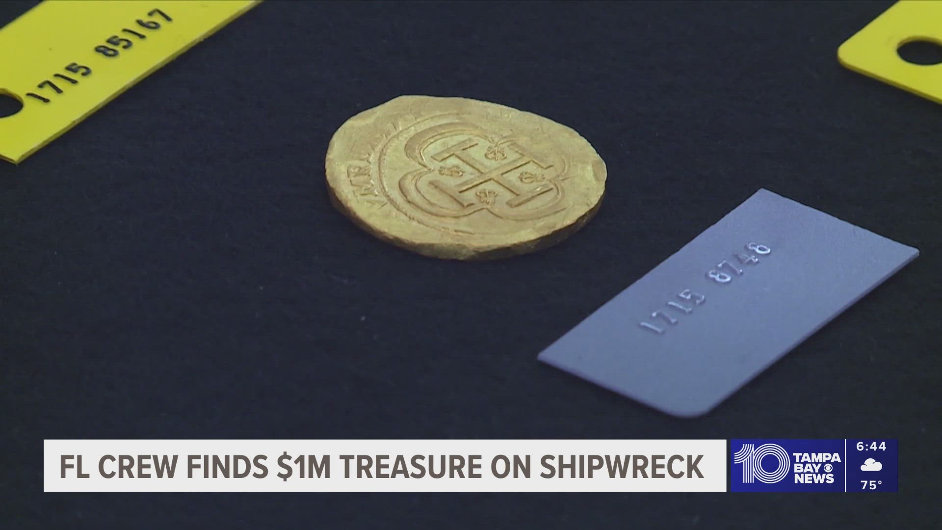 Florida crew finds $1M in treasure from 1700s shipwrecks | 5newsonline.com