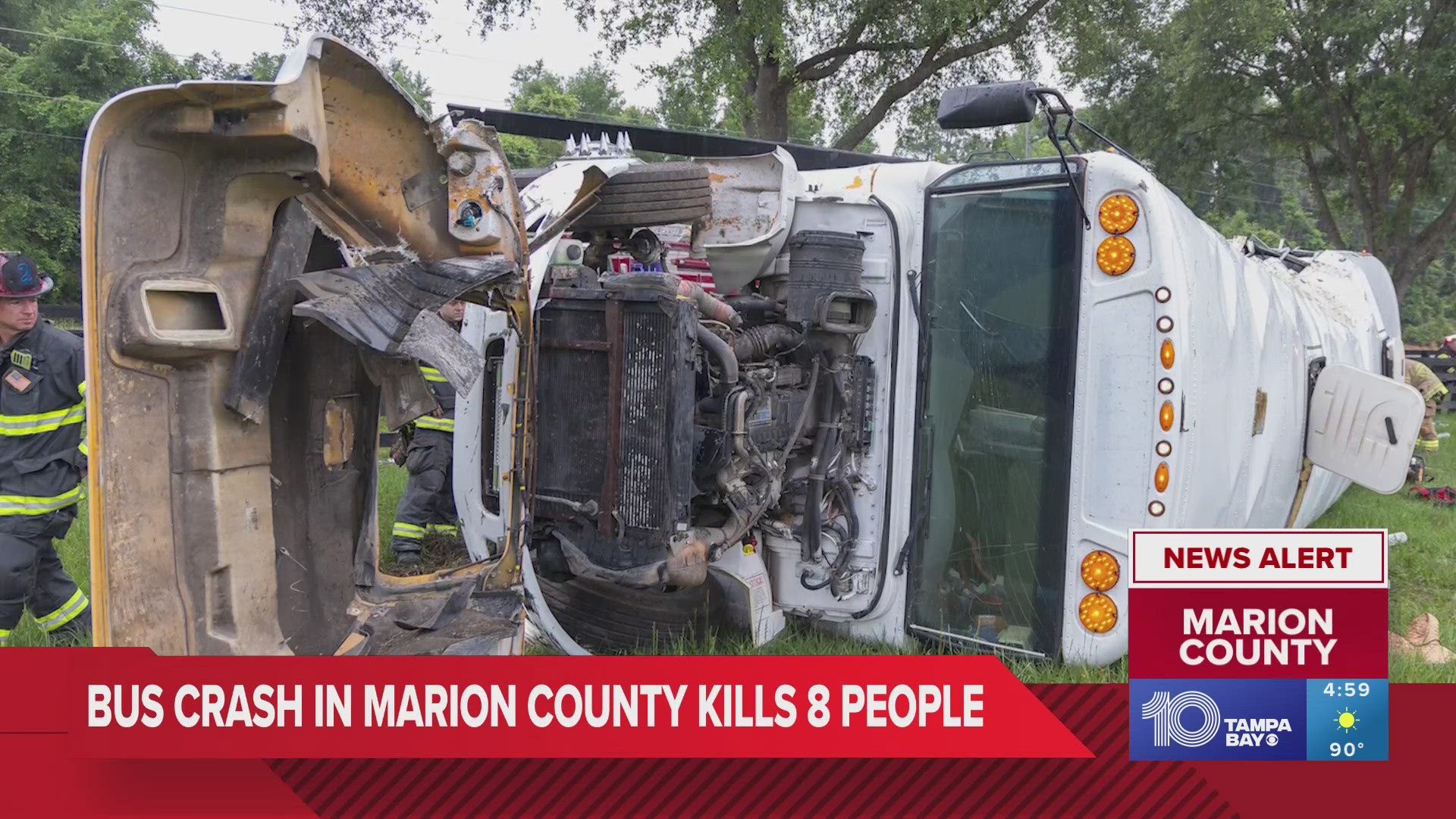 Florida bus crash: 8 killed; truck driver arrested on DUI charges ...
