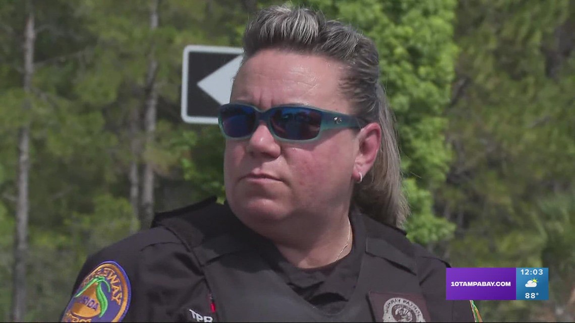 FHP trooper who protected Skyway 10K runners returns to full duty ...