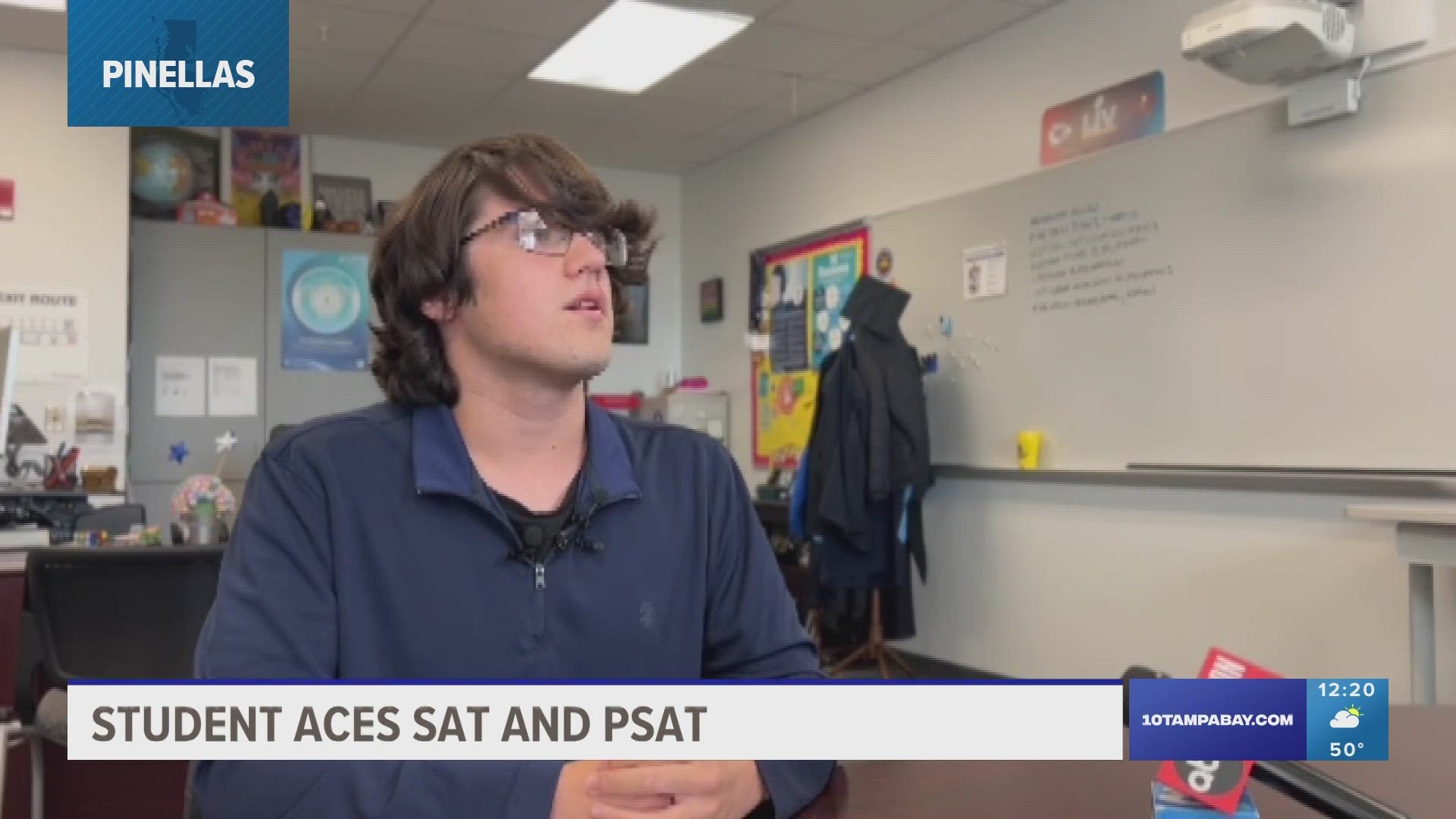 Pinellas County junior gets perfect SAT score | wthr.com