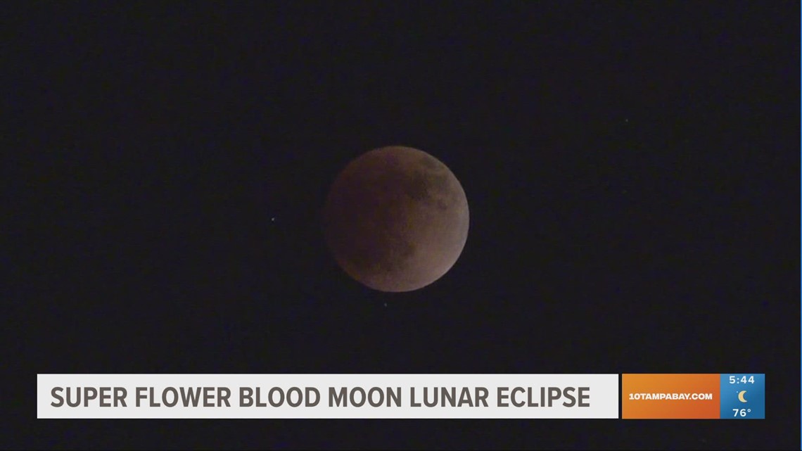 Why did the moon turn red during the lunar eclipse? | wthr.com