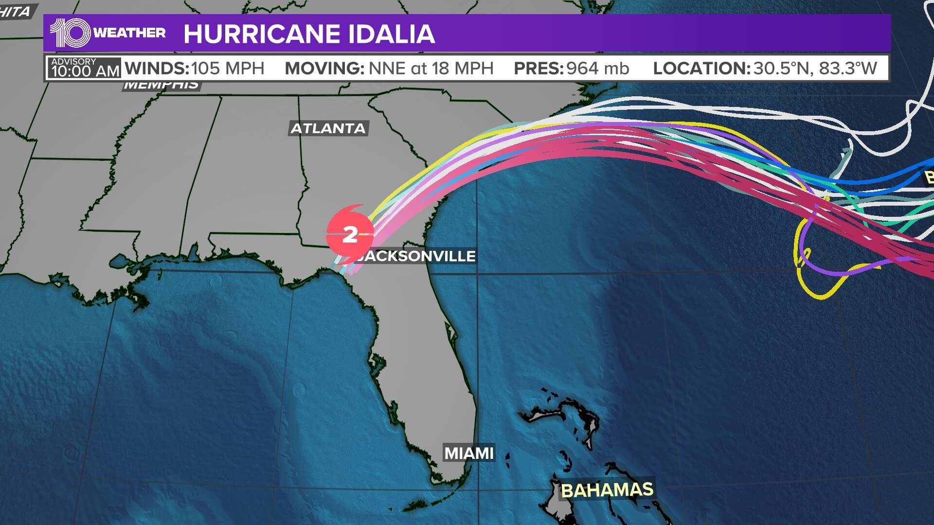 Track Hurricane Idalia: Spaghetti models, forecast cone | localmemphis.com