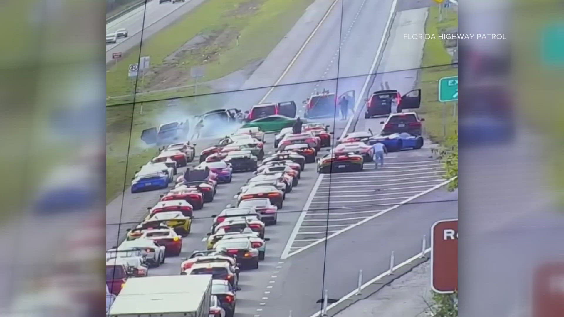 FHP: Several cars involved in racing, street takeover on I-75 in ...