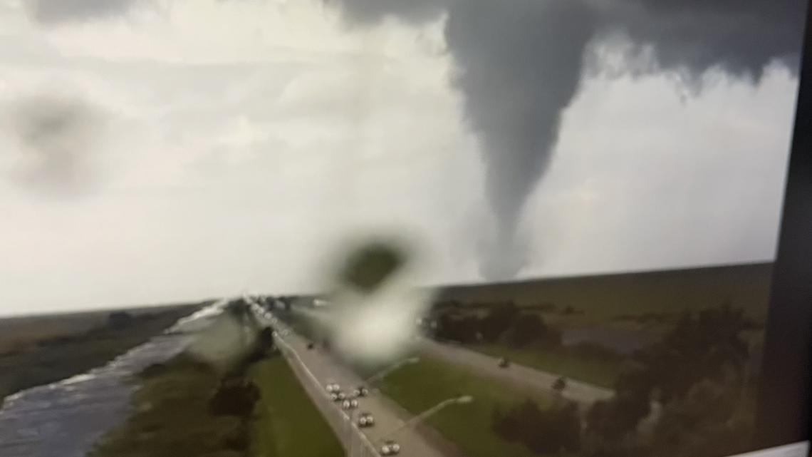 Hurricane Milton generates massive tornado in South Florida | wqad.com