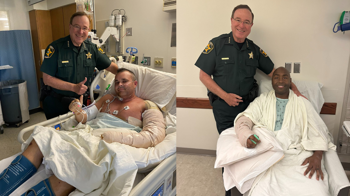 Polk County deputy returns after shooting injury recovery | wnep.com