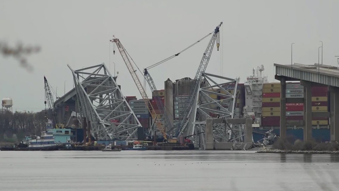 Shipping containers coming to Baltimore after bridge collapse | fox43.com