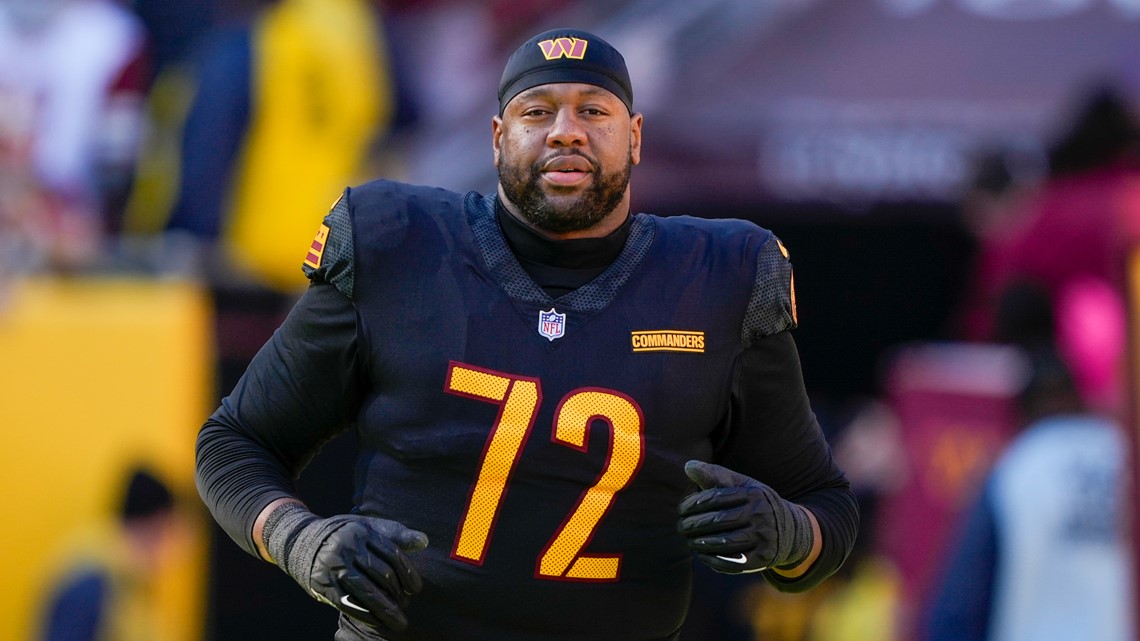 Commanders release starting left tackle Charles Leno and tight end ...