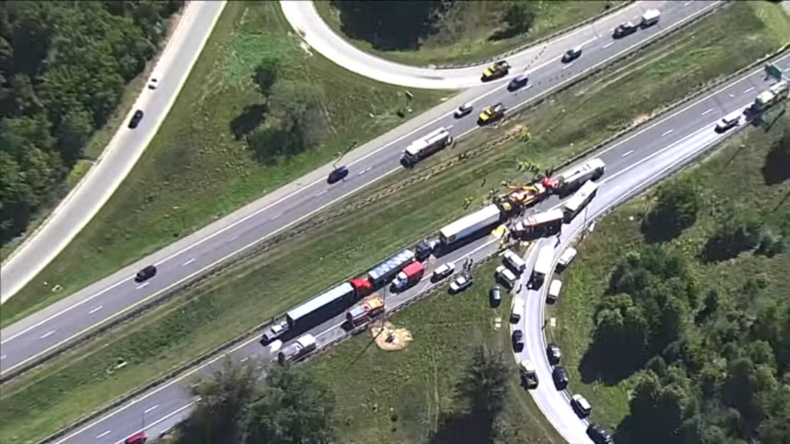 Deadly crash closes portion of I-81 SB in Franklin County for hours ...