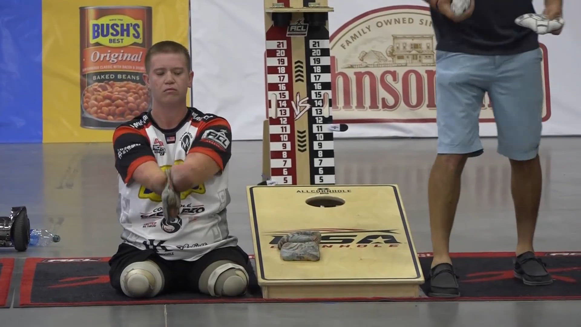 Quadruple amputee cornhole champion indicted on first-degree murder ...