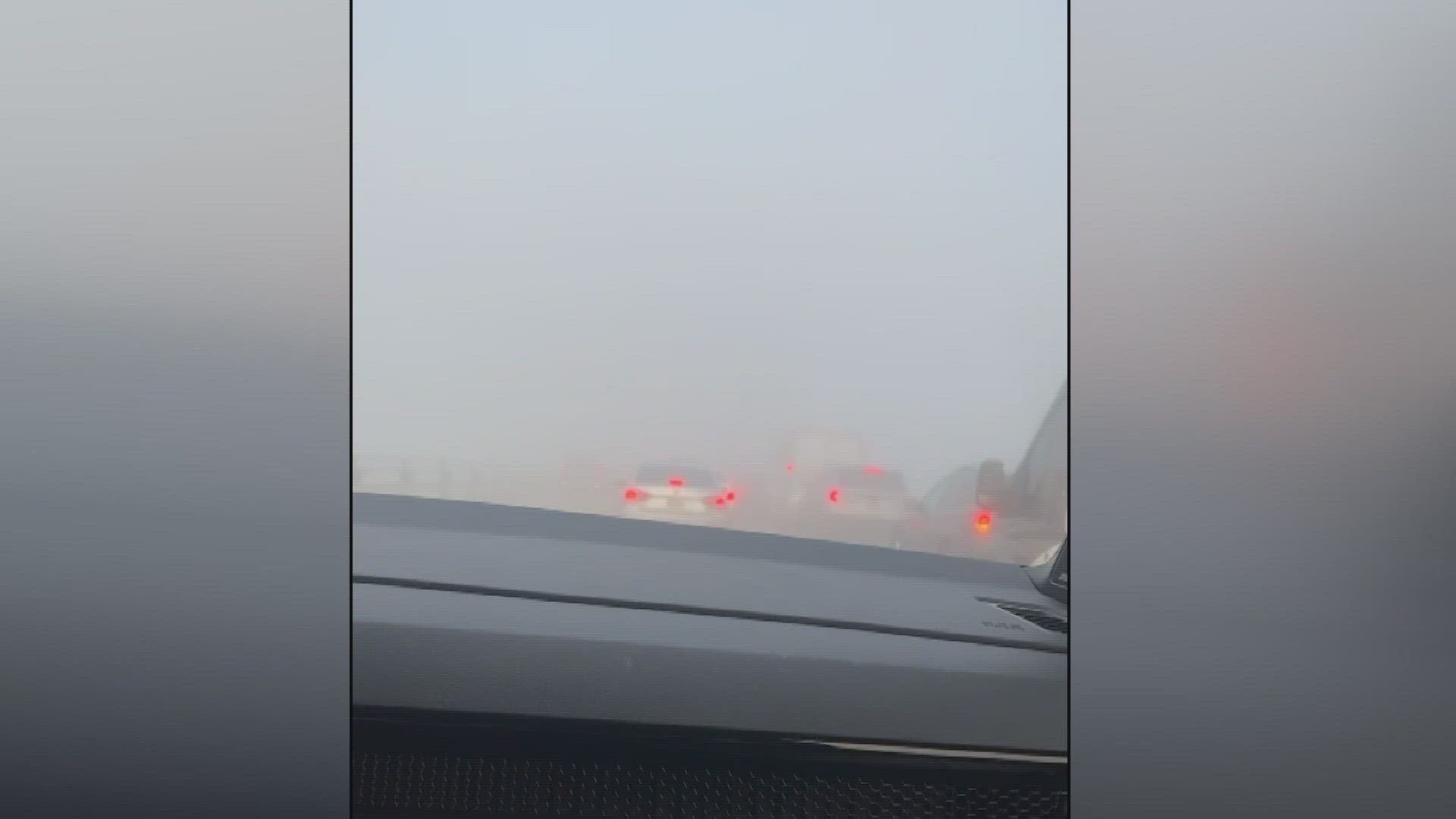 Victim in the 40+ car pile up on Bay Bridge shares scary moments ...