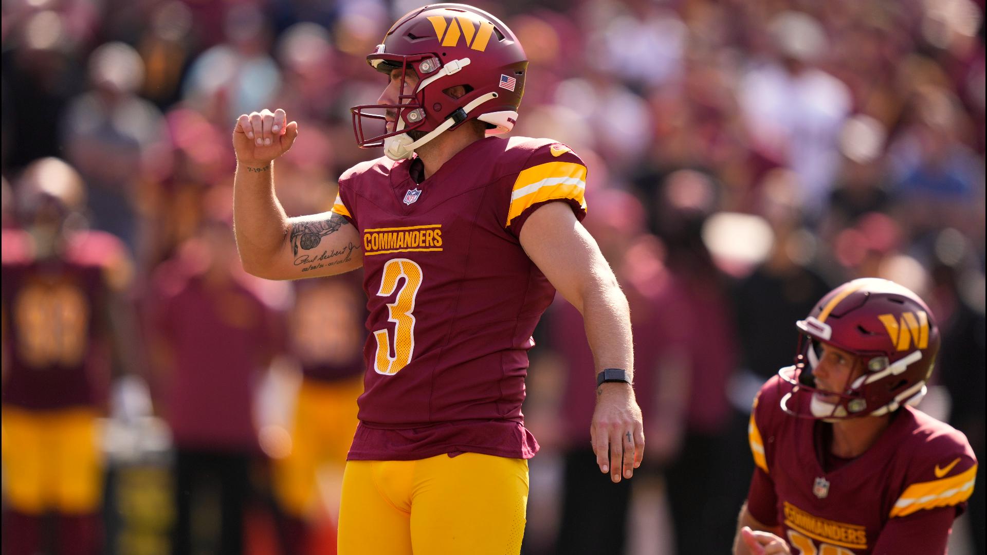 Who is Commanders Kicker Austin Seibert | fox43.com