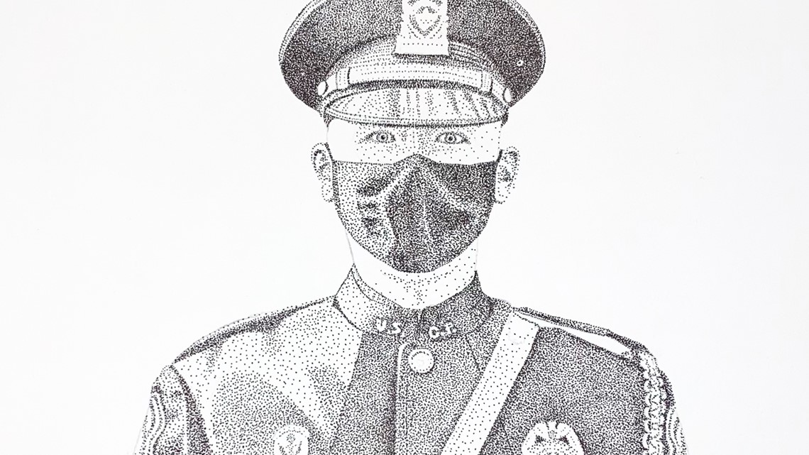 Fmr Capitol Police officer becomes full time artist after Jan 6. | wnep.com