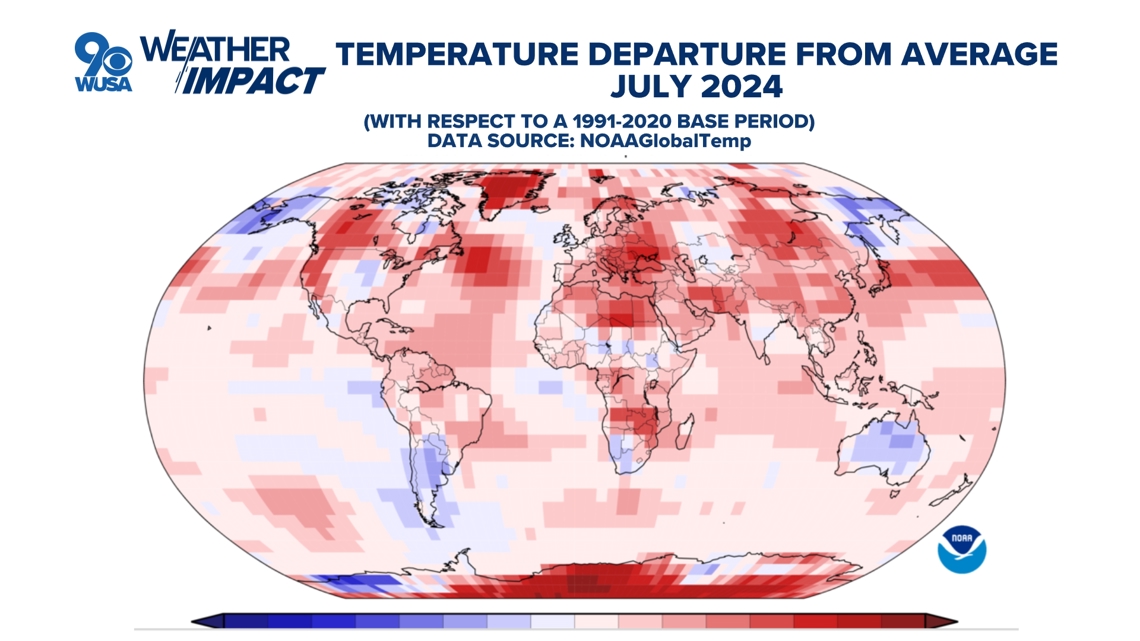 It was a record warm July across the world | fox43.com