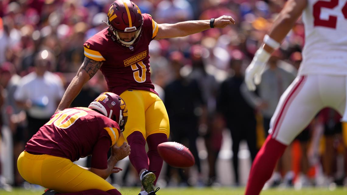 Commanders kicker Austin Seibert named player of the week | fox43.com