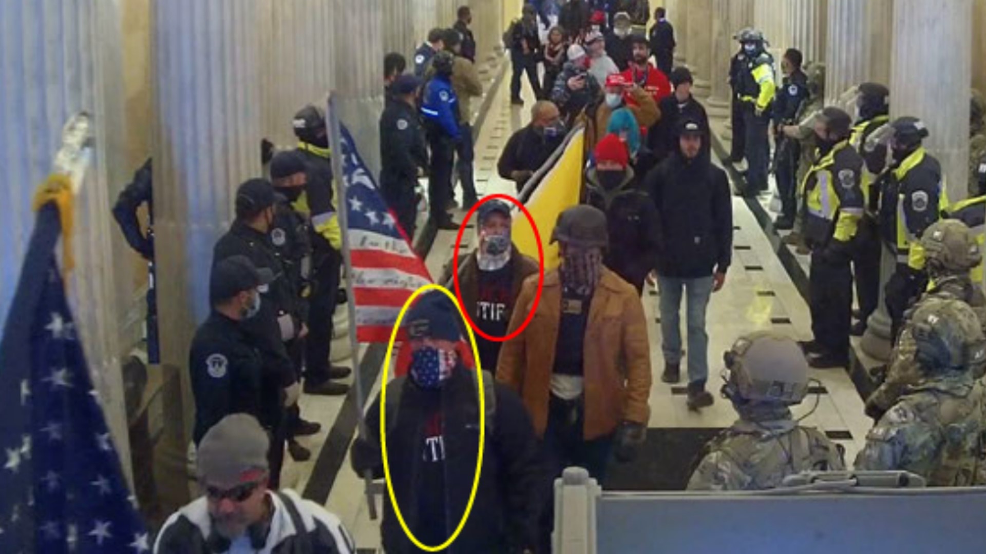 FBI: Men smashed US Capitol window with flagpoles | fox43.com