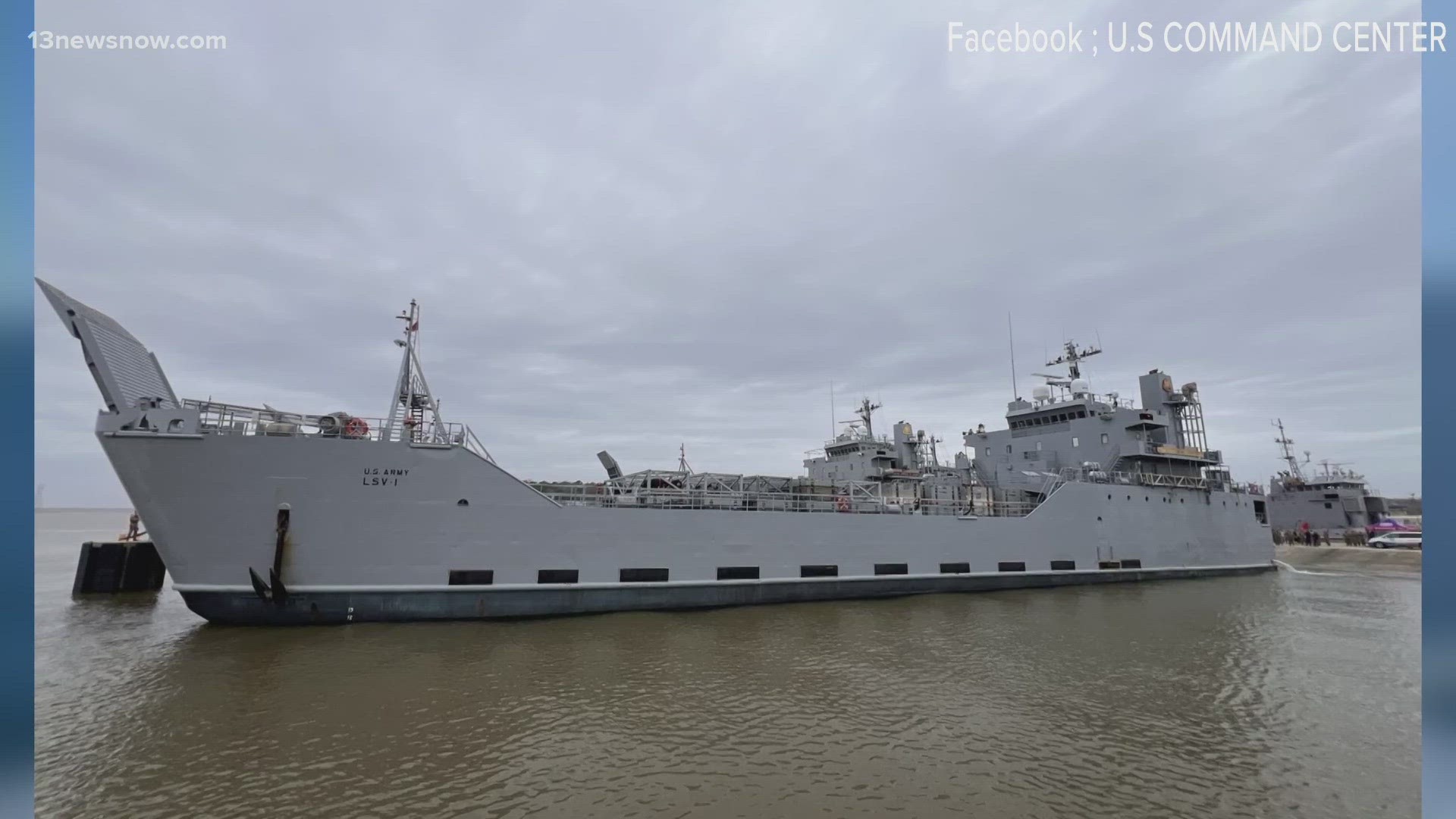 Joint Base Langley-Eustis involved in building Gaza floating dock ...