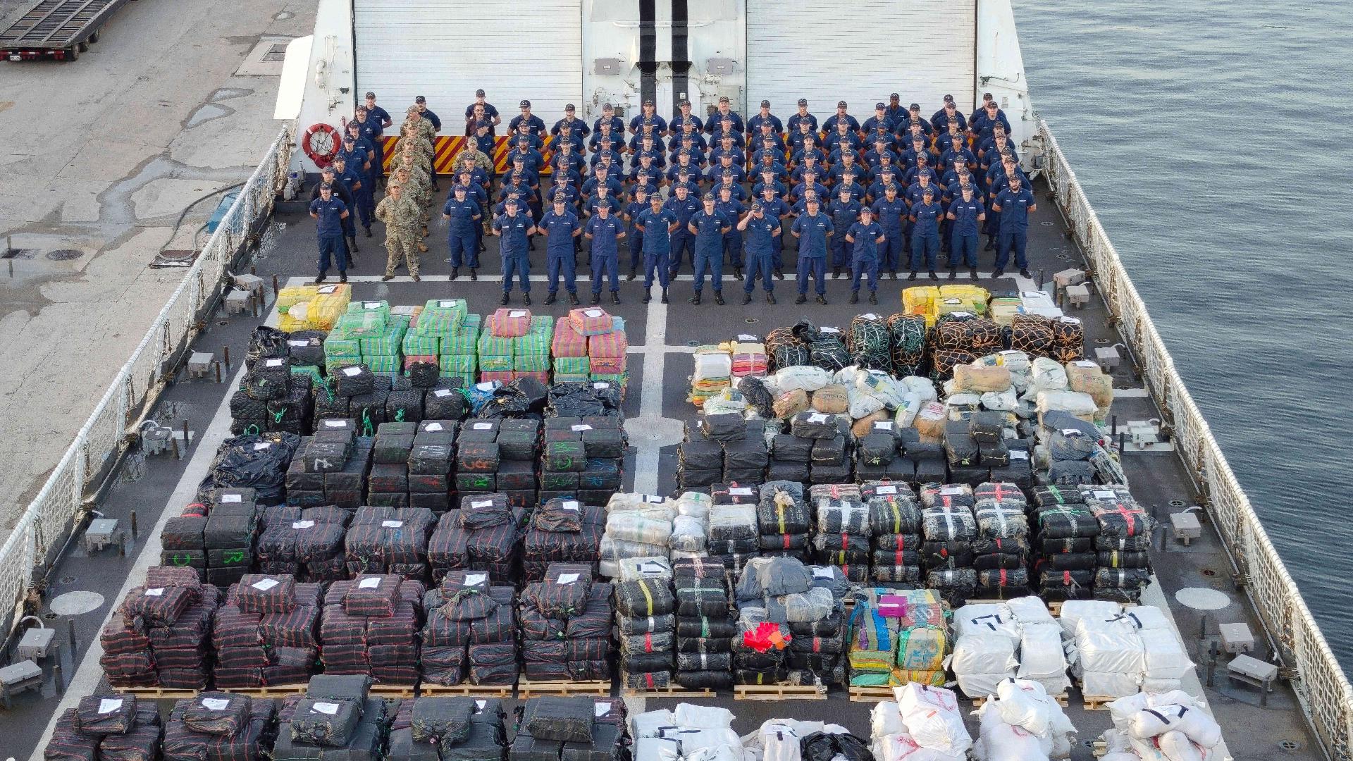 US Coast Guard seizes 40,000 lbs of cocaine in Pacific | wnep.com