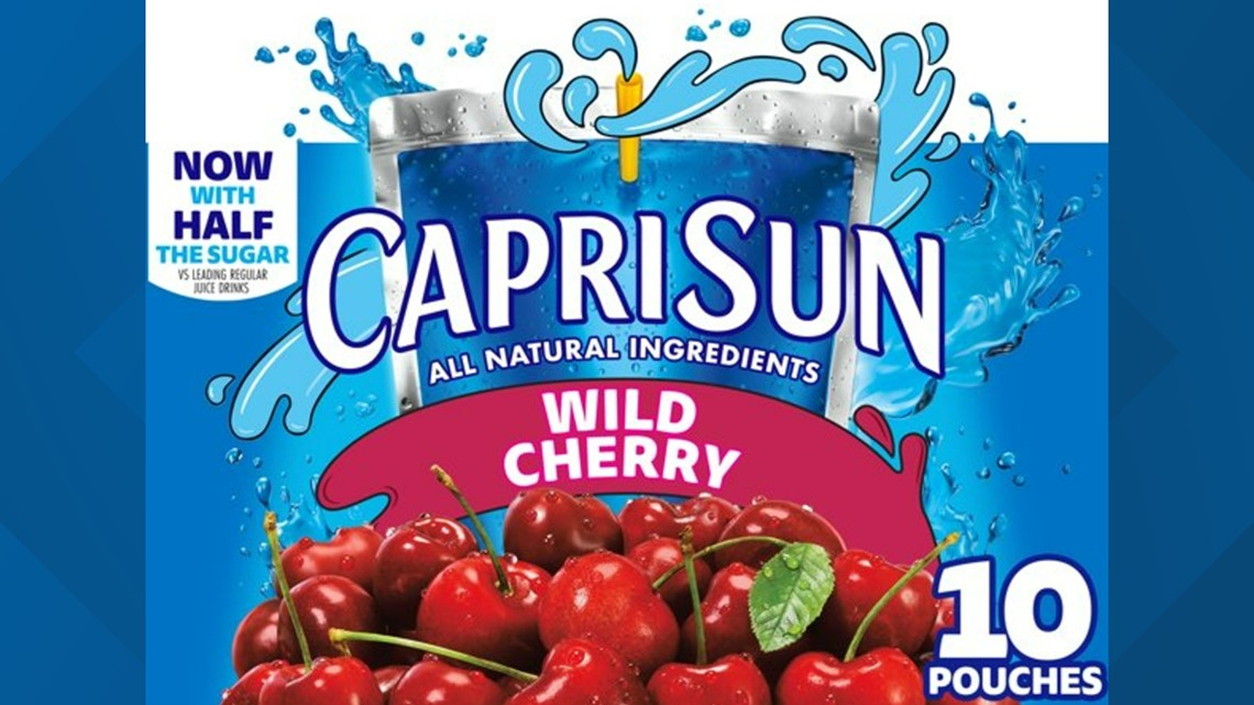 Thousands of wild cherry Capri Sun drinks recalled | 10tv.com
