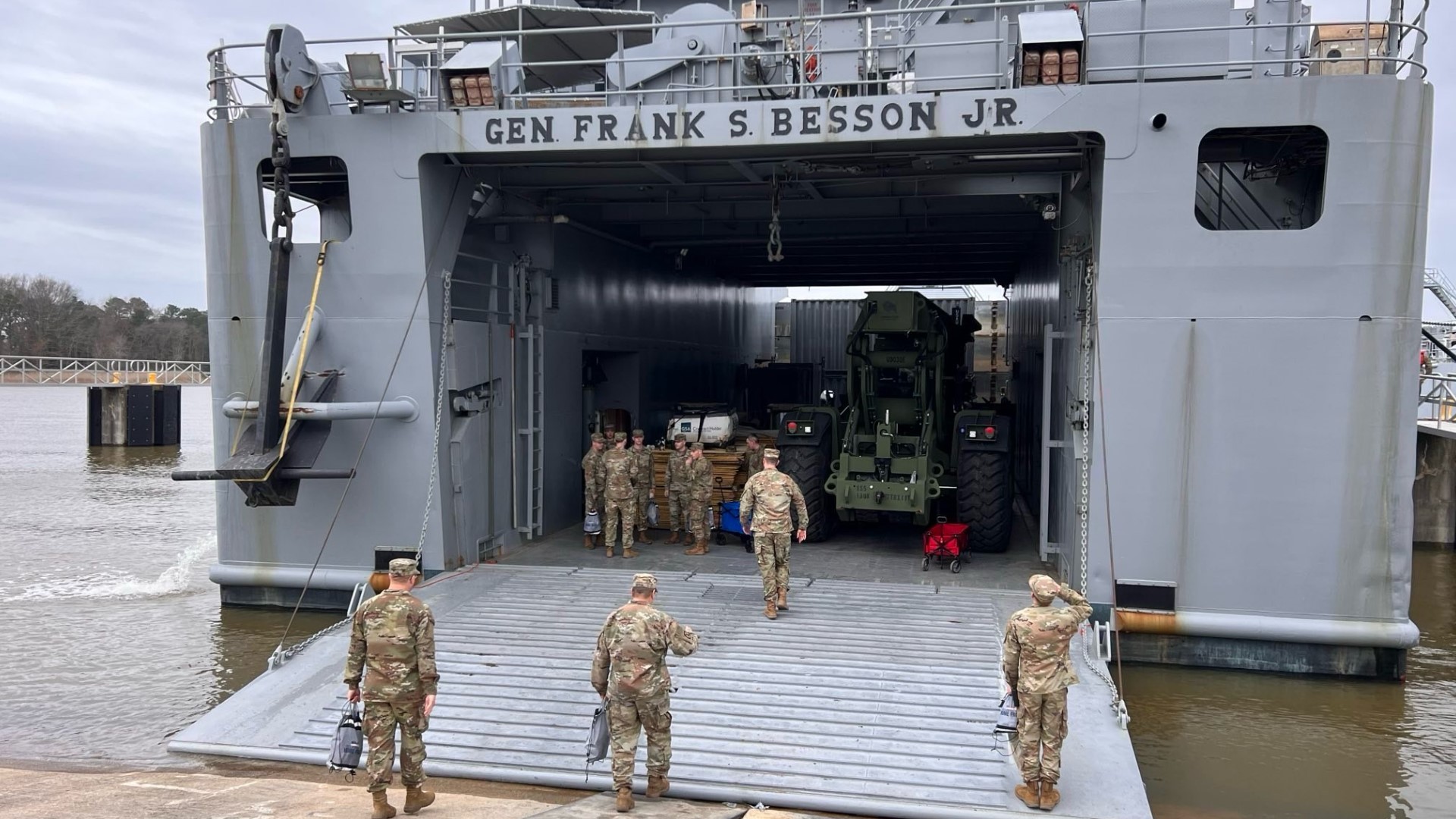 Joint Base Langley-Eustis involved in building Gaza floating dock ...