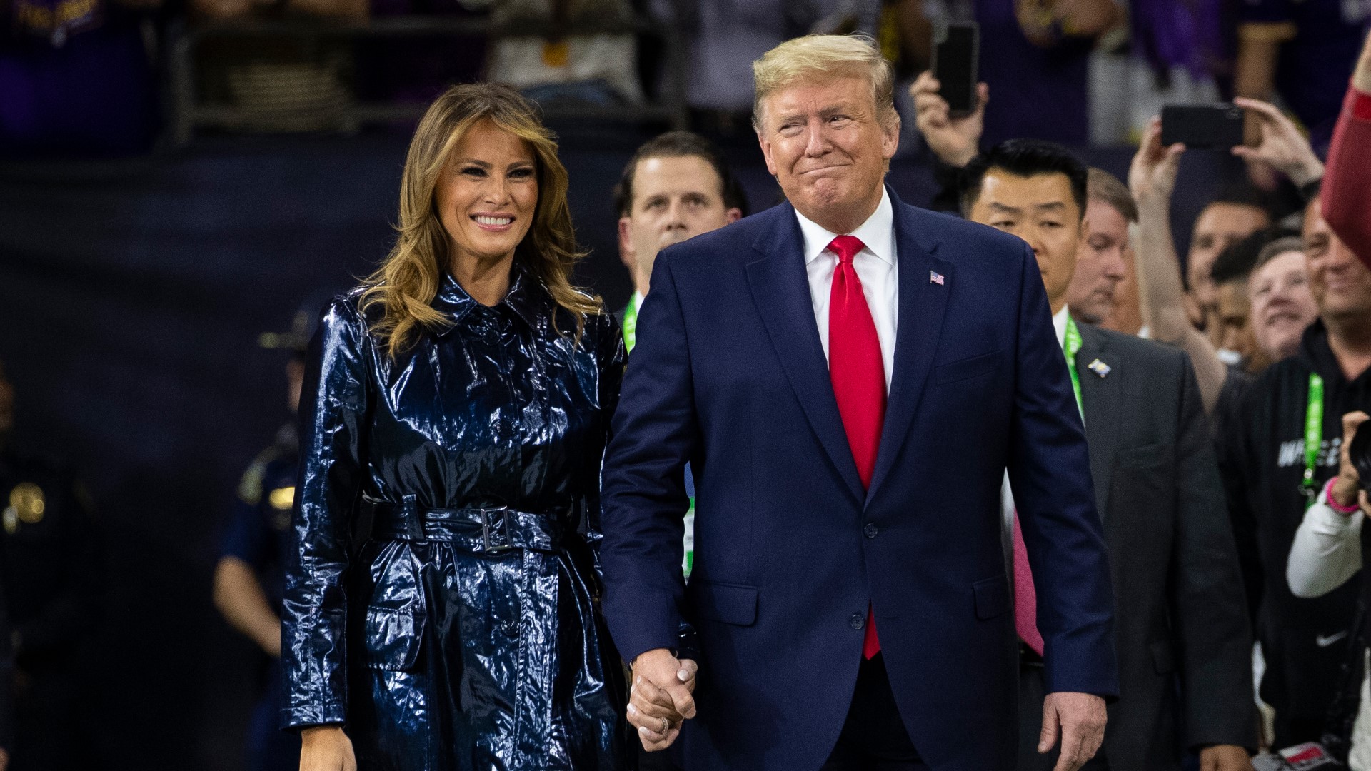 Trump to make history as first sitting president at Super Bowl | wqad.com