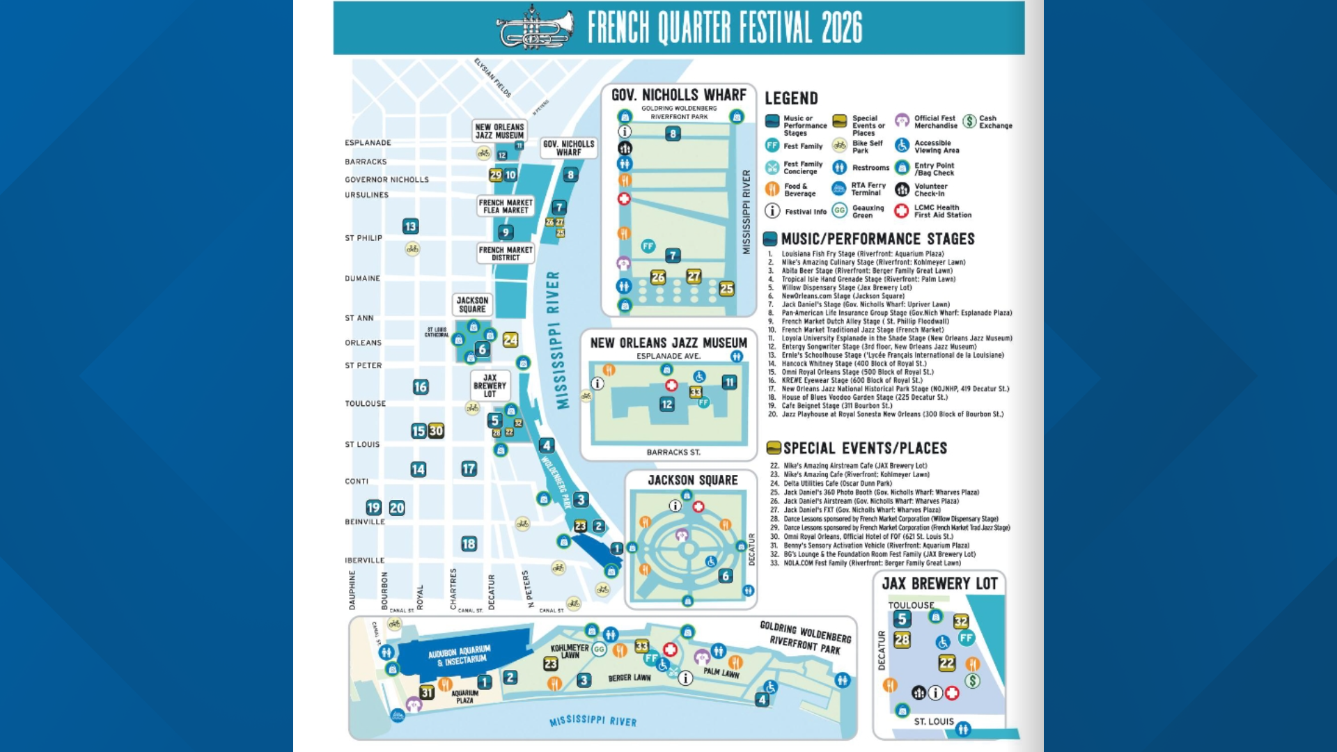 French Quarter Fest 2026 guide: Over 300 performances and new ...