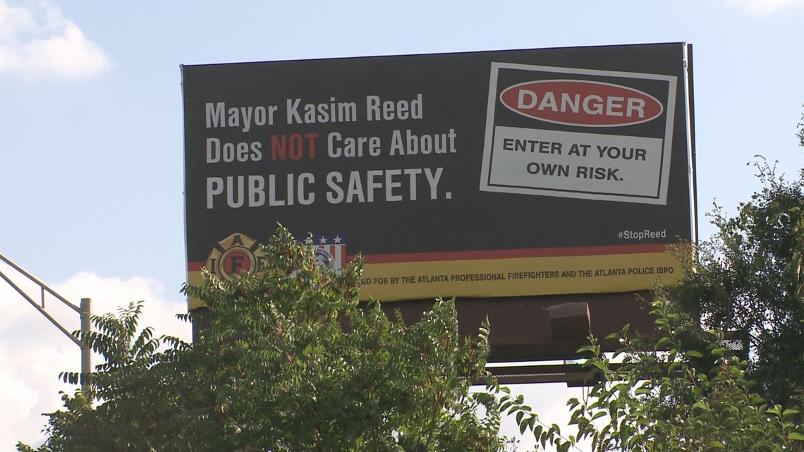 Billboard on Atlanta's downtown connector: 'Danger, enter at your own ...