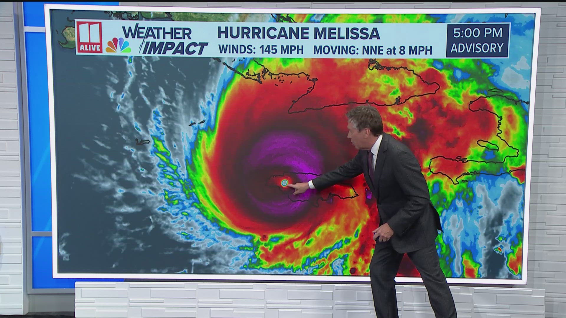 Category 5 Hurricane Melissa brings flooding and catastrophic winds to ...