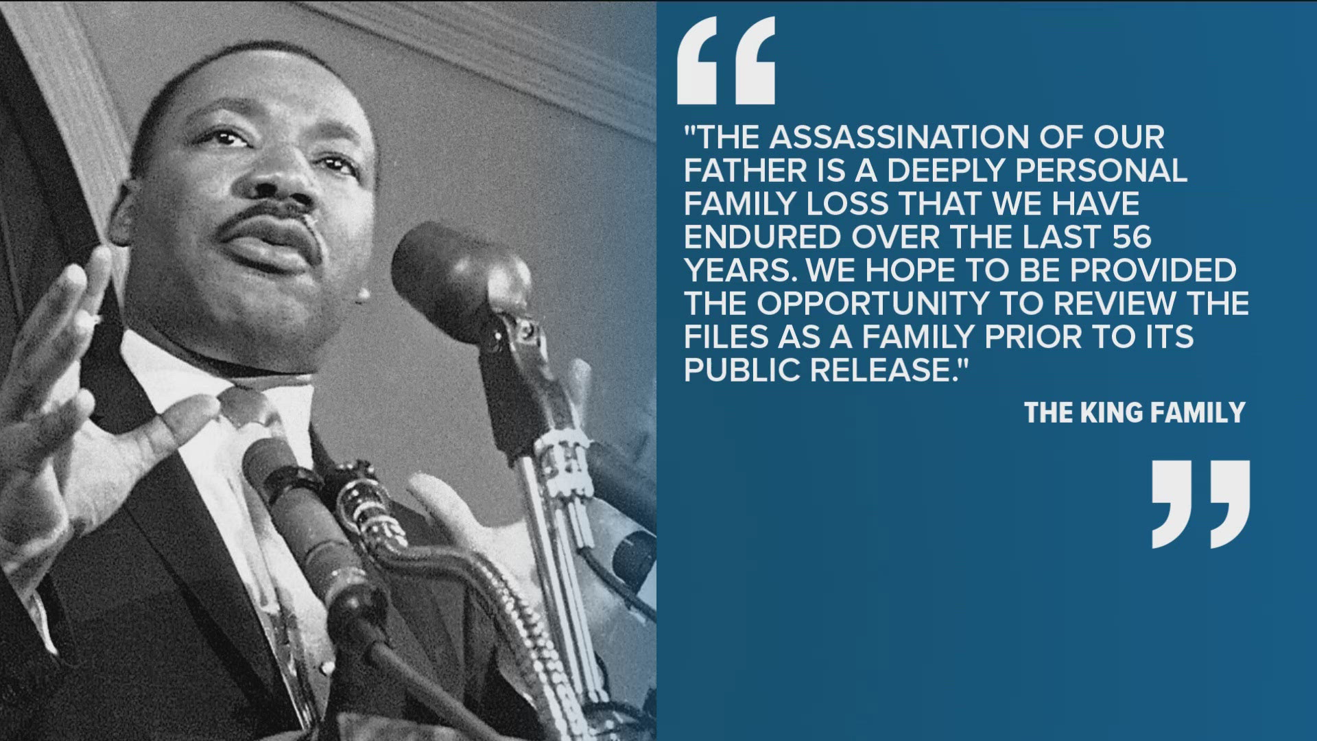 Trump orders MLK assassination records declassified, family responds ...