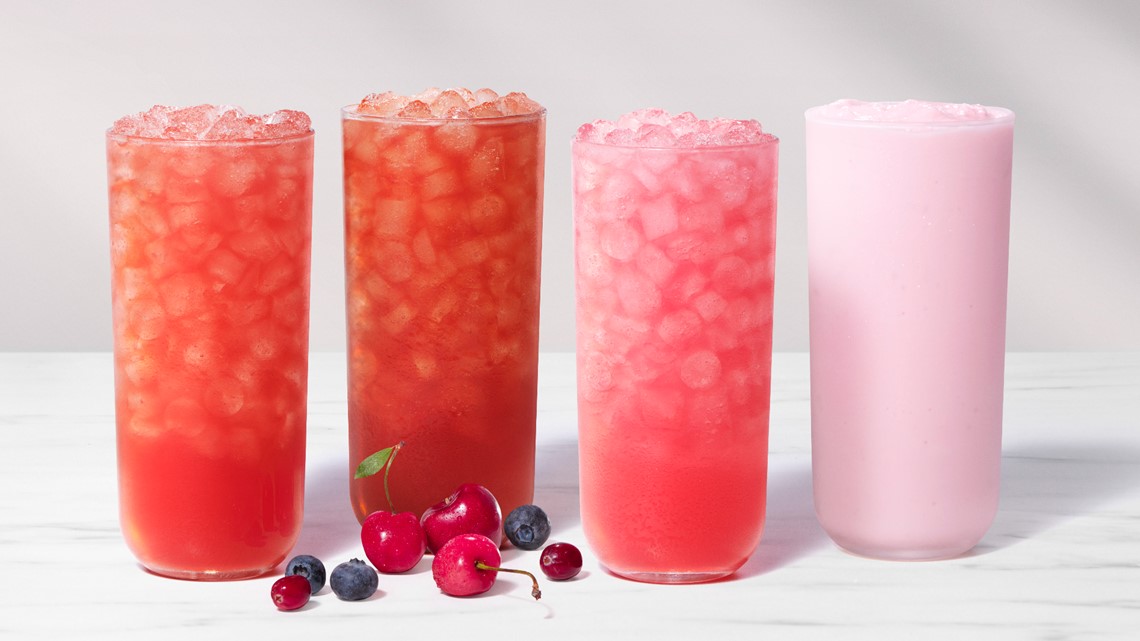 New Chick-fil-A drinks cherry berry seasonal menu items | fox43.com