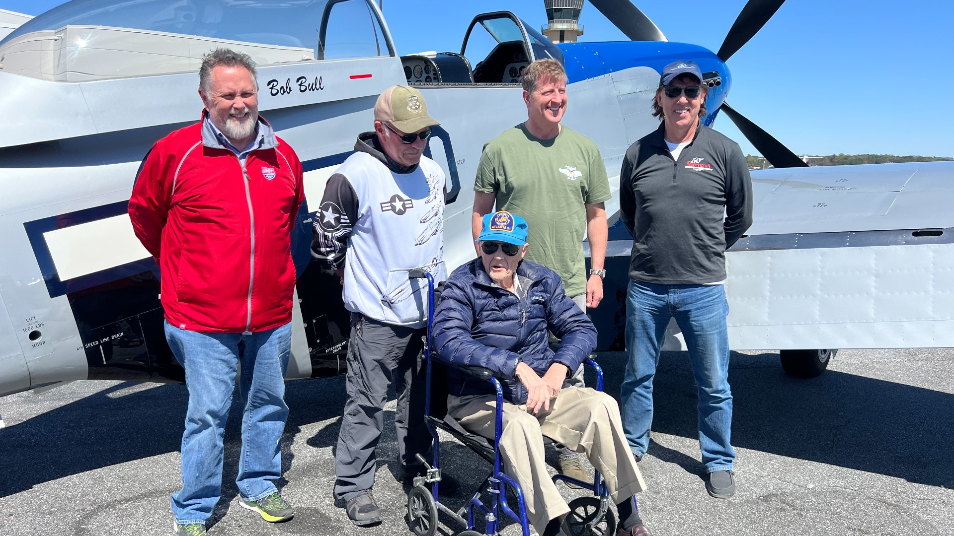 WWII fighter pilot 100th birthday Paul Crawford Atlanta | 10tv.com