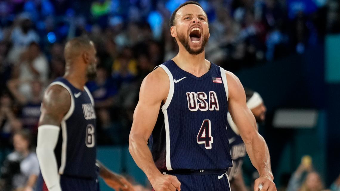 Internet freaks out after Steph Curry puts France to sleep | wthr.com