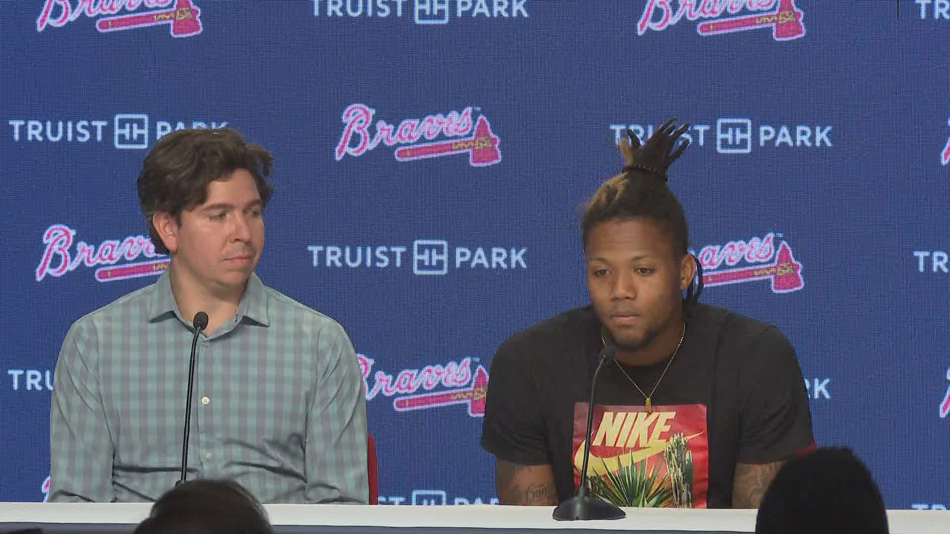 Ronald Acuna torn ACL: Braves player cried by himself after ...