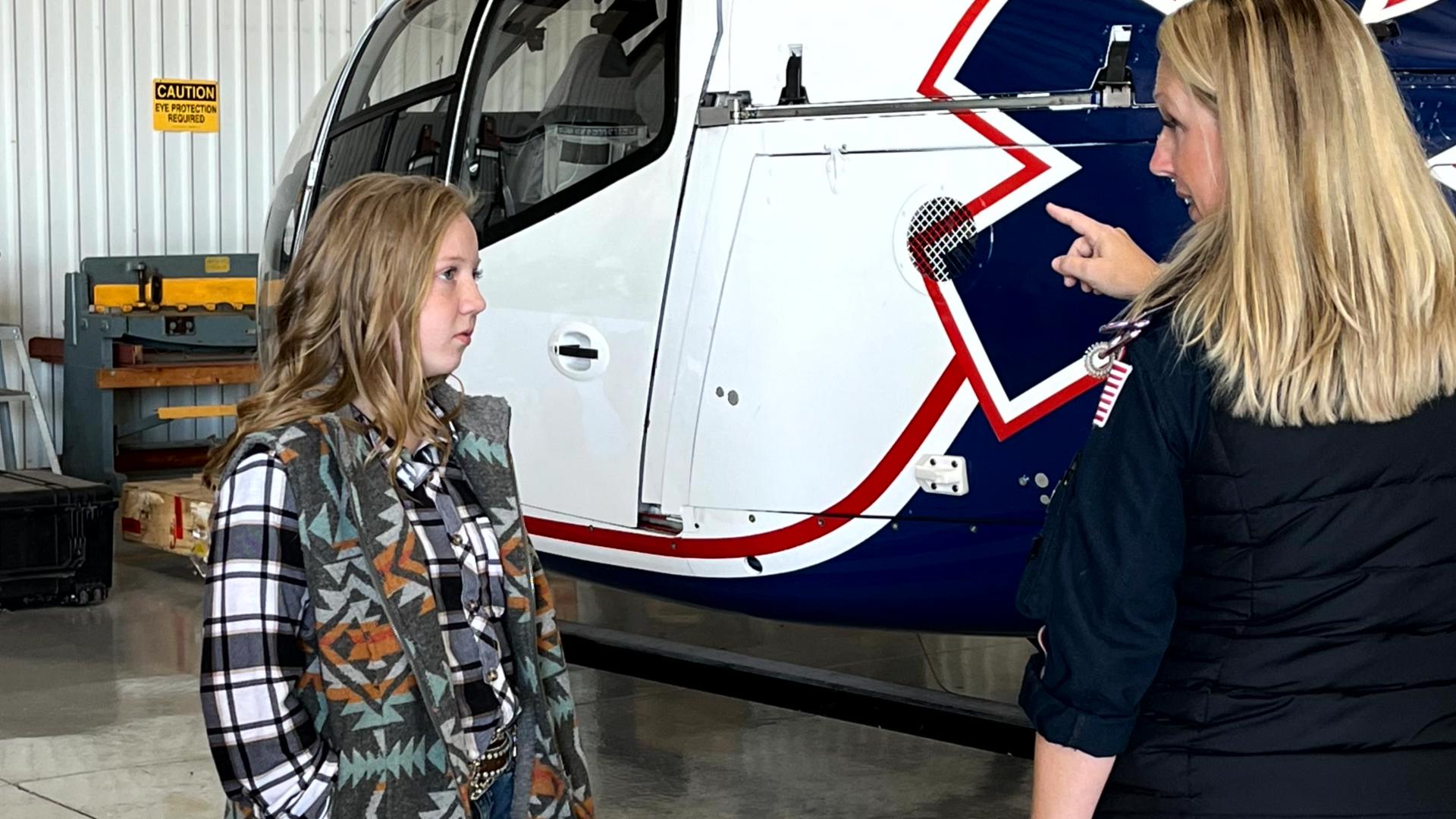 GA 12-year-old Sage Hopper recognized for actions after car accident ...