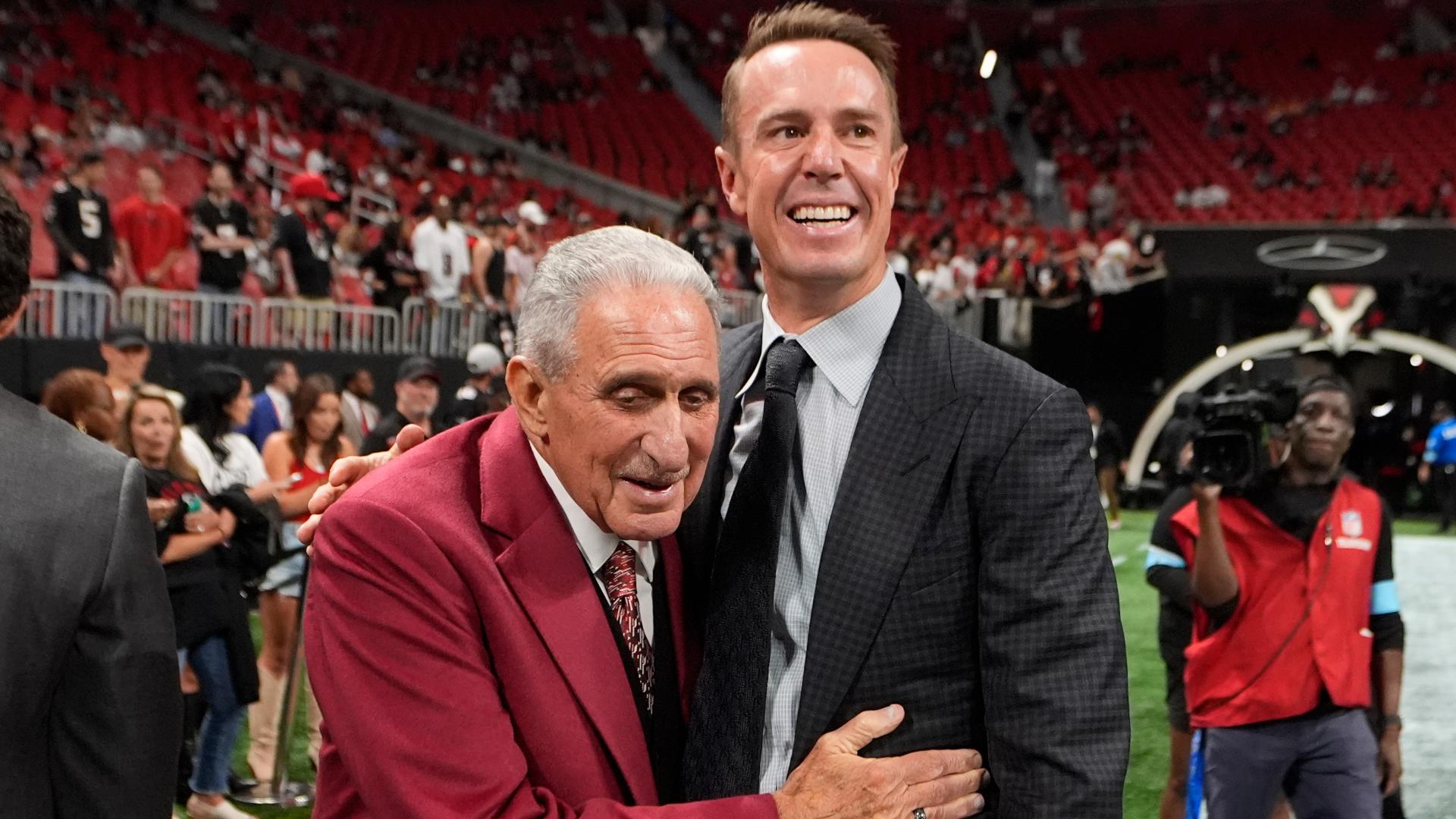 Matt Ryan lays out vision for Falcons in introduction as president of ...