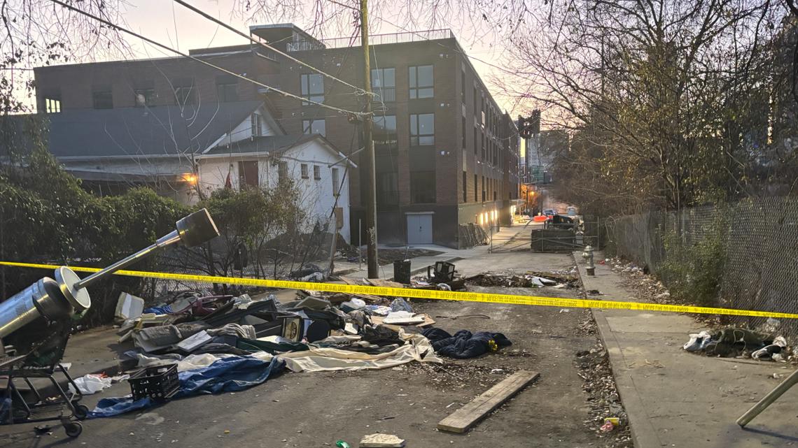Vigil for man killed as crews cleared out homeless encampment in ...