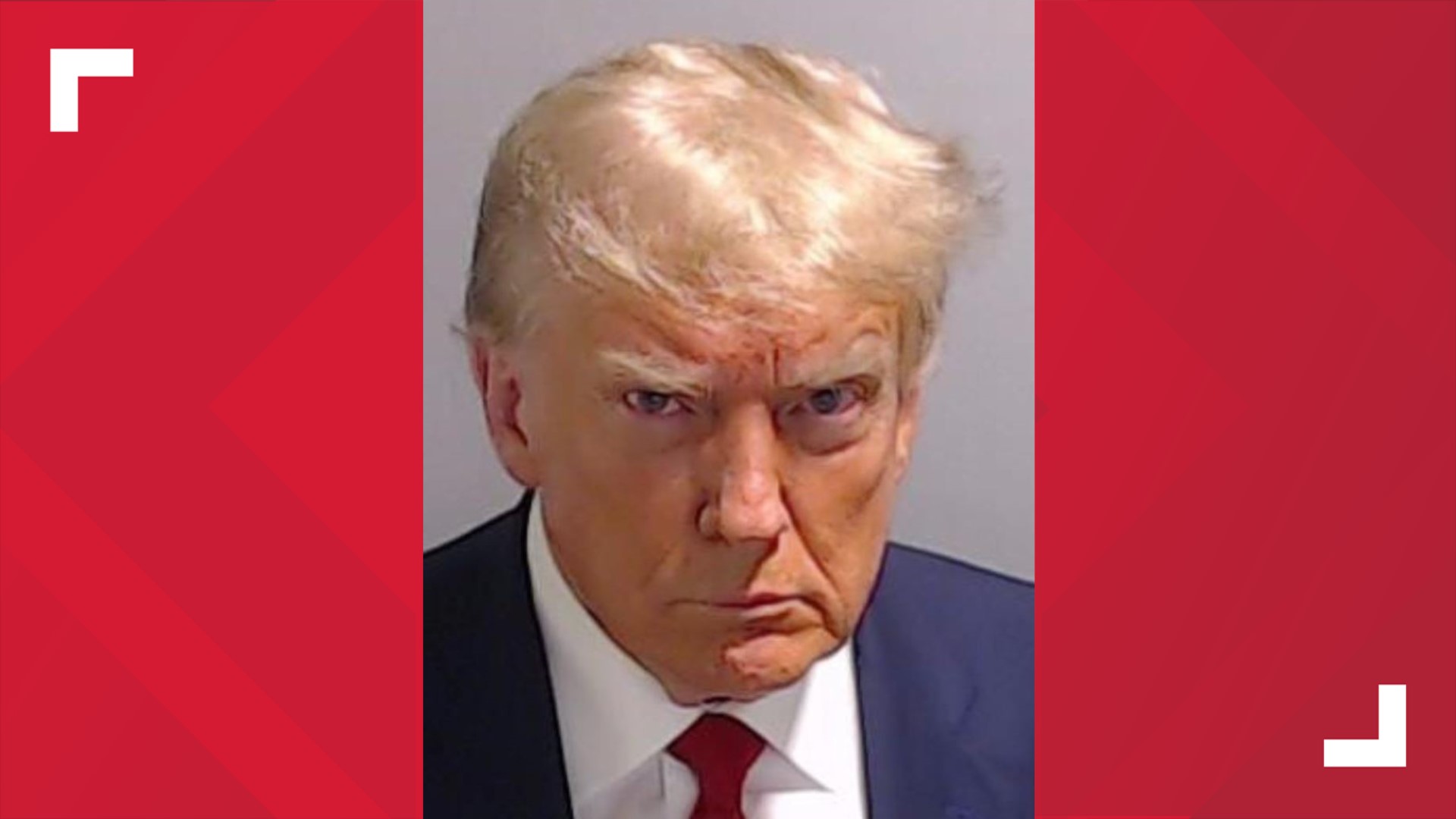 Trump jail mug shot picture from Fulton County Jail | rocketcitynow.com