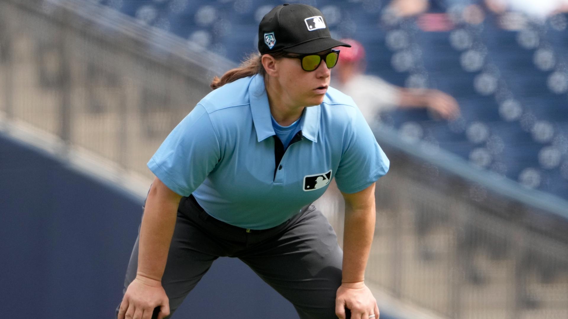 Jen Pawol to become MLB's first female umpire this weekend | wqad.com