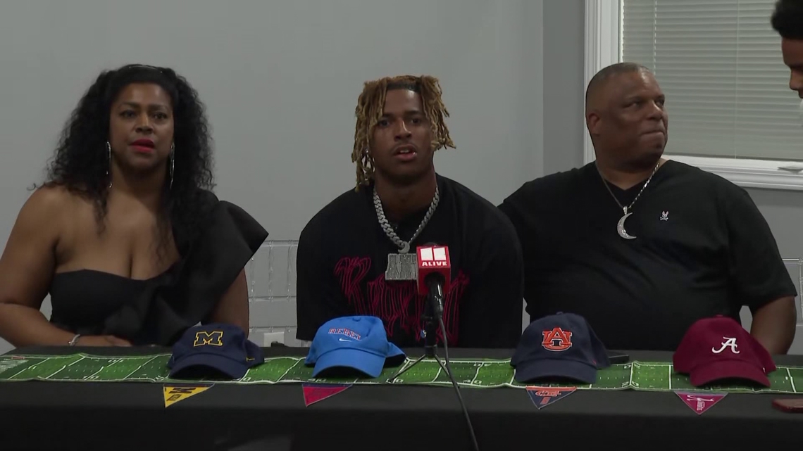 Grayson High linebacker Anthony Davis Jr. college football commitment ...