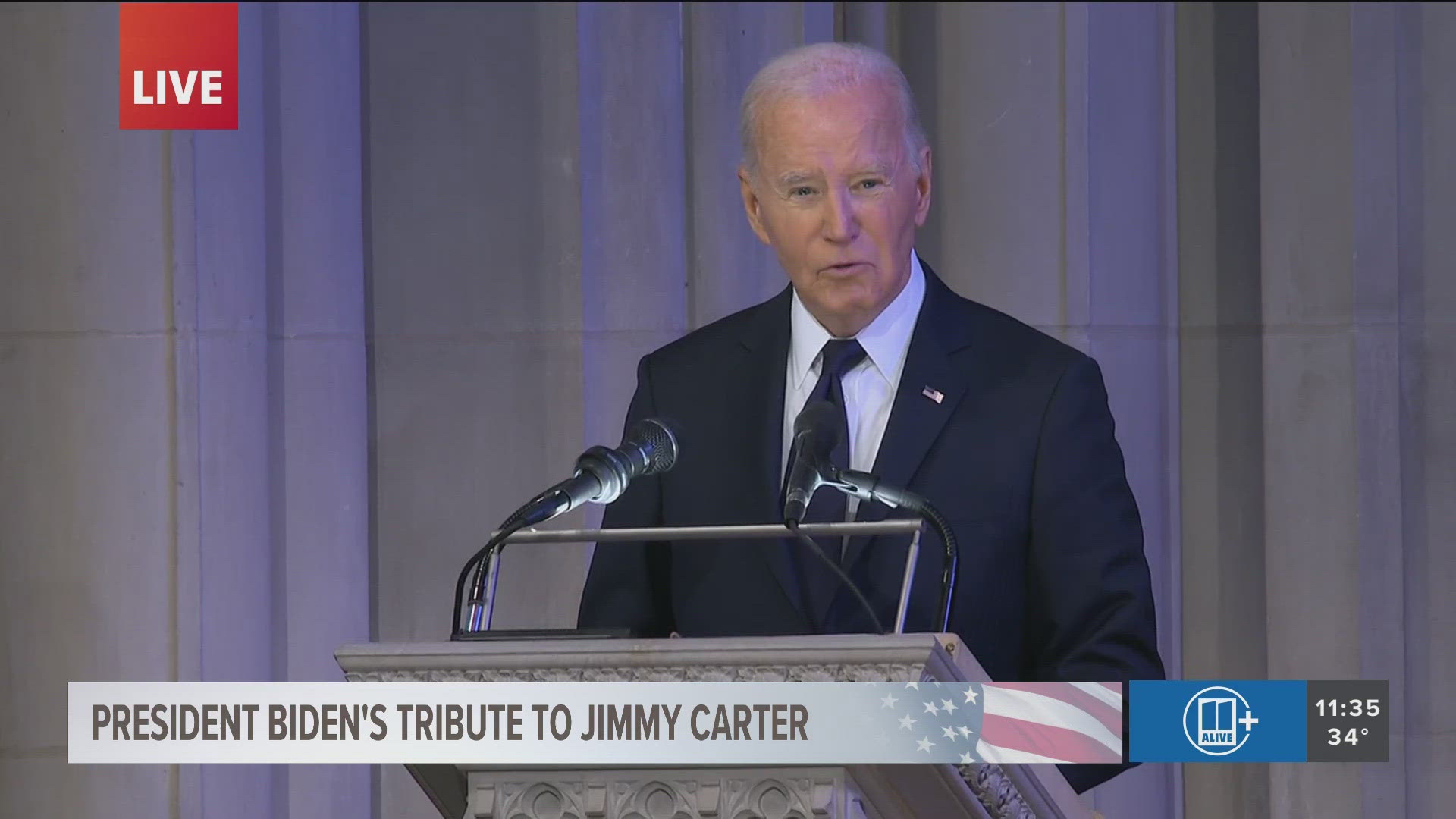 Who was at Jimmy Carter's funeral? | 10tv.com