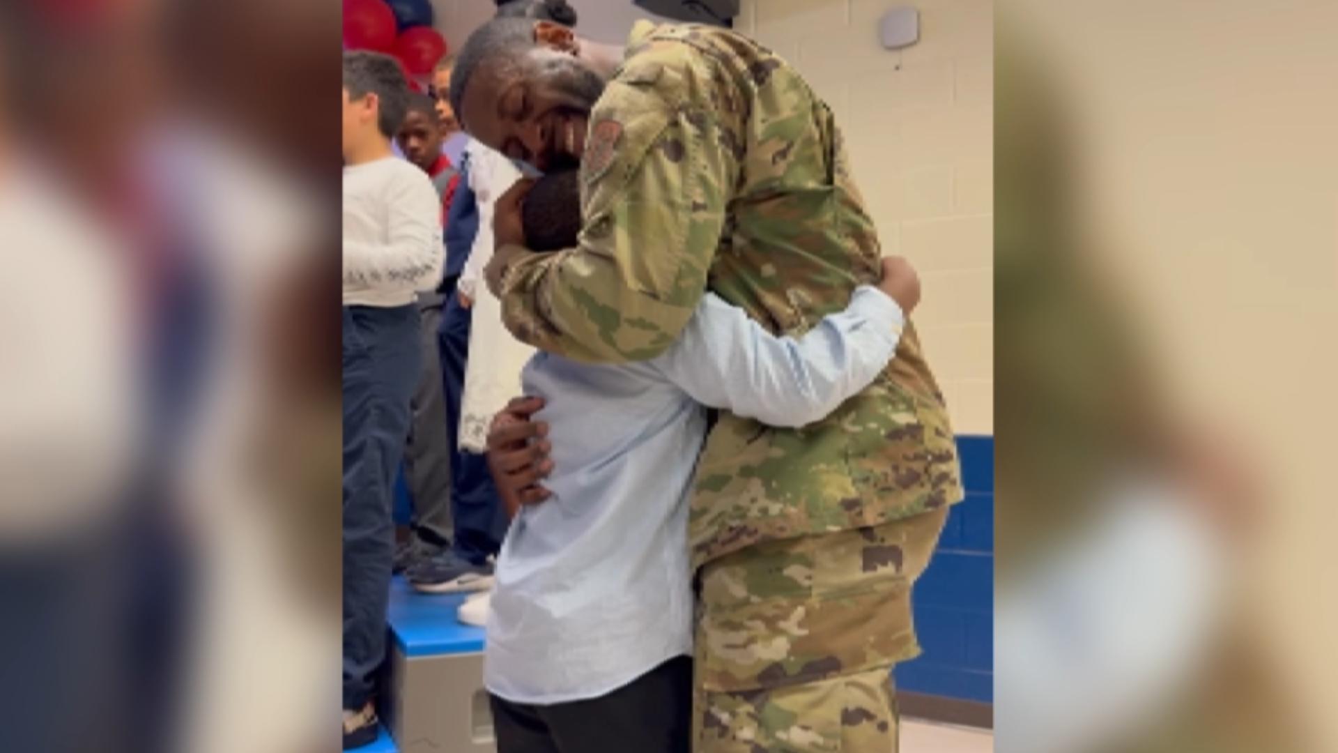 VIDEO | Boy brought to tears by military dad's surprise return on ...