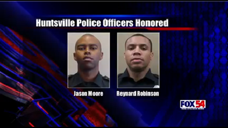 Two Huntsville officers receive state’s highest law enforcement award ...