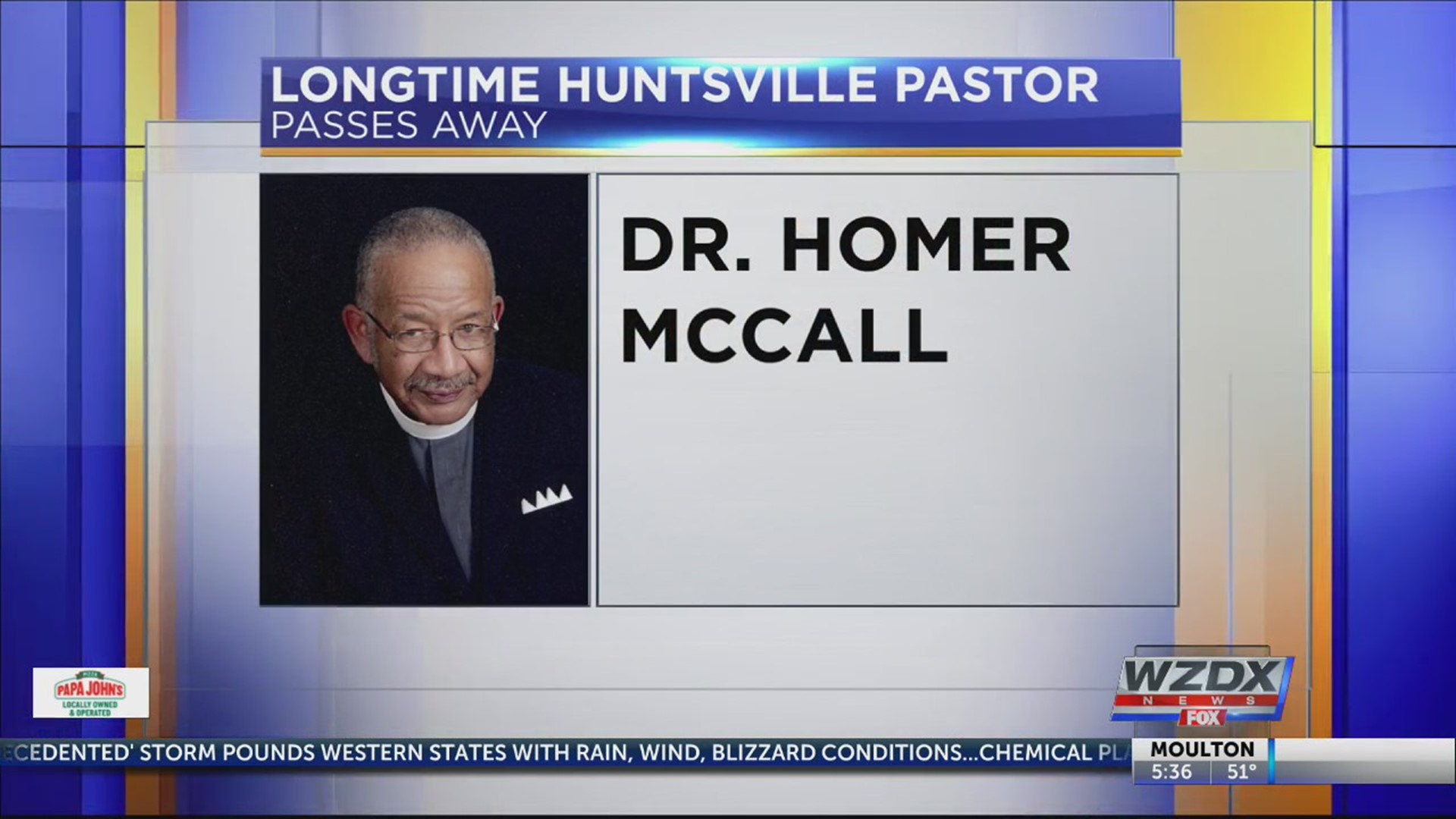 Huntsville pastor ordained by Martin Luther King, Jr. dies ...