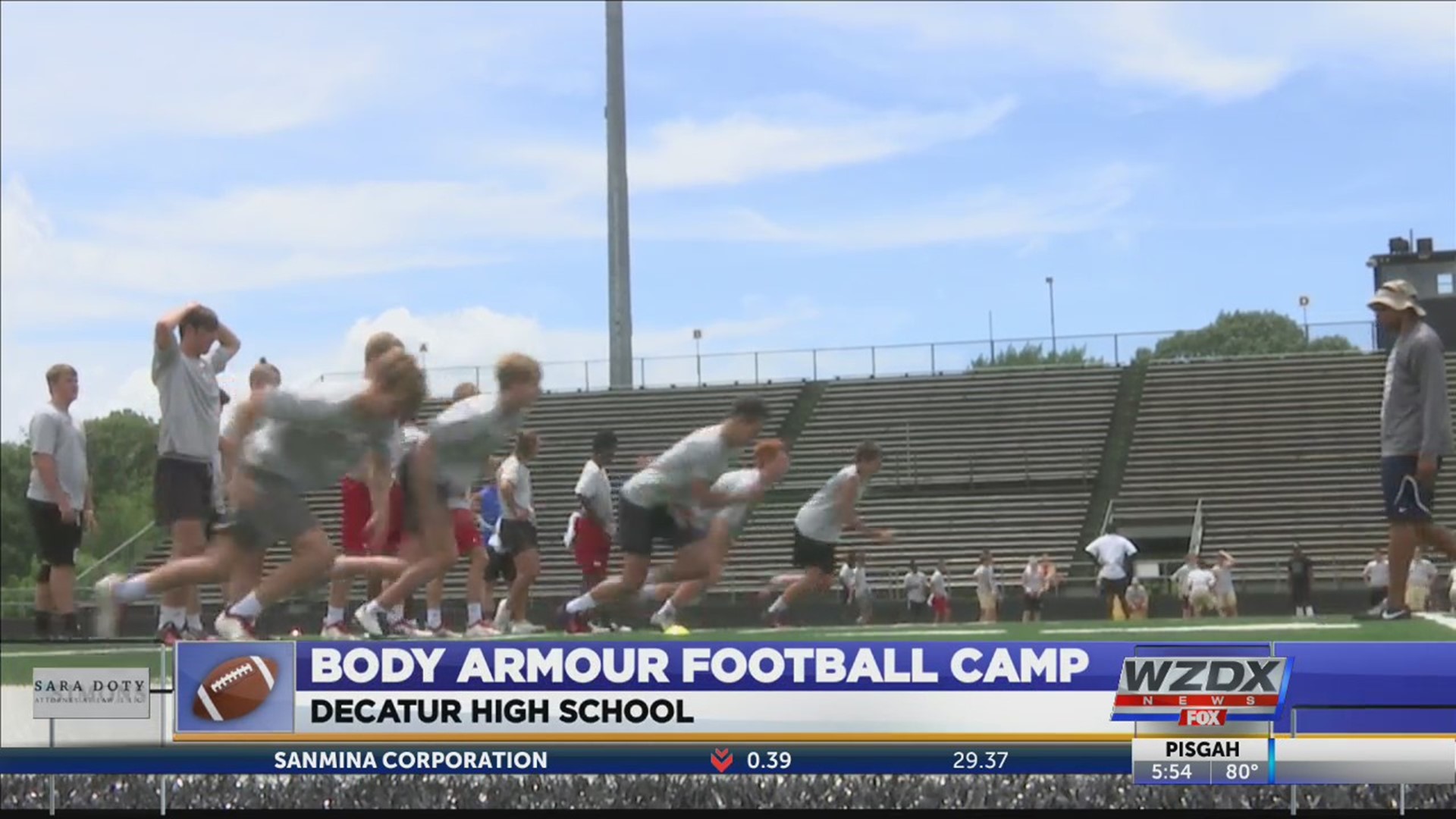 Body Armour Football Camp in Decatur | rocketcitynow.com