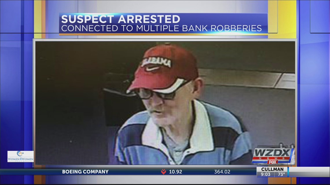 Suspect In Multiple Bank Robberies Arrested