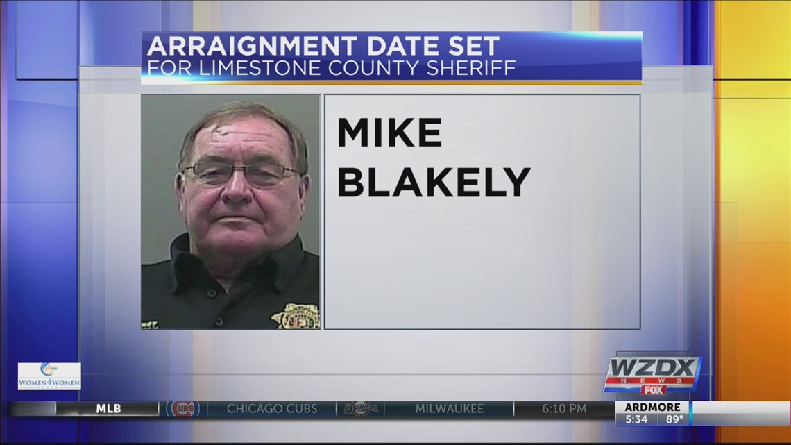 Sheriff Mike Blakely arraignment date set | rocketcitynow.com